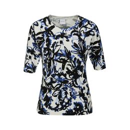 Madeleine Mode Madeleine Pullover Damen Gr&ouml;&szlig;e XS/S blau / schwarz / wei&szlig;