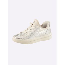Jana Sneaker in goldfarben-gemustert | Gr.: 37