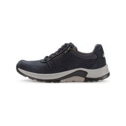 rollingsoft Sportlicher Schn&uuml;rschuh in dunkelblau | Gr.: 44,5