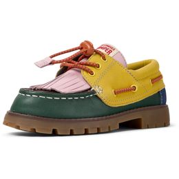 Camper Schn&uuml;rschuhe 'Bobo Choses ' Jungen Gr&ouml;&szlig;e 28 gelb / gr&uuml;n / mischfarben / pink