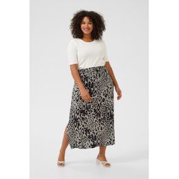 Kaffe curve Rock KCmille Regular fit in Moonstruck / Black Animal | Gr.: 50