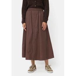 Camel Active Maxi-Rock mit Rei&szlig;verschluss in Braun | Gr.: 36
