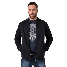 JP1880 Sweatjacke in schwarz | Gr.: XL