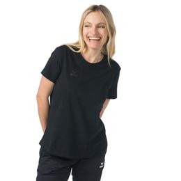 Erima Damen T-Shirt in schwarz | Gr.: 38