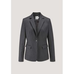 hessnatur Wollblazer in anthrazit | Gr.: 36