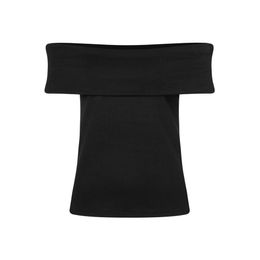 More & More More & More schulterfreies, schmales Carmenshirt in black | Gr.: 42