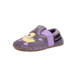Haflinger Hausschuhe EVEREST QUAK QUAK in Aubergine | Gr.: 27