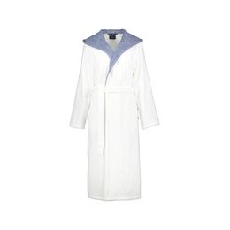 Caw&ouml; Caw&ouml; Badem&auml;ntel Damen Kapuze Classic 4345 wei&szlig;-blau - 601 in wei&szlig;-blau - 601 | Gr.: L