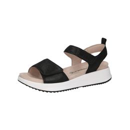 Caprice Sandale in BLACK METALLIC | Gr.: 40