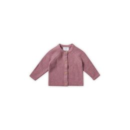 Stellou & friends Strick-Cardigan in rose melange | Gr.: 62/68