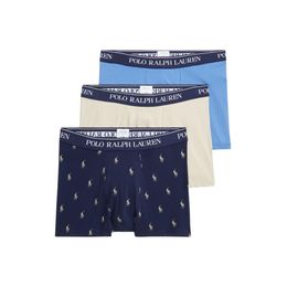 Polo Ralph Lauren Boxer shorts male size M Beige / Blue / White
