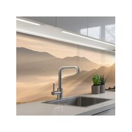 OnlyWow K&uuml;chenr&uuml;ckwand Strahlen | Gr.: 80 x 60 cm