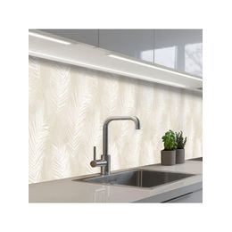 OnlyWow K&uuml;chenr&uuml;ckwand Bl&auml;tter | Gr.: 80 x 60 cm