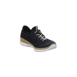 Rieker Lowtop-Sneaker in pazifik/pazifik/marine/schwarz | Gr.: 37