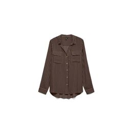 V&eacute;ro Moda Vero Moda Langarmbluse in Chocolate Torte2 | Gr.: L