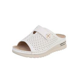 Ital-Design Sandale & Sandalette in Wei&szlig; | Gr.: 38