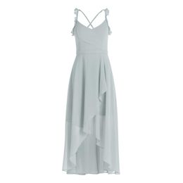 Vera Mont Abendkleid mit Volant in Smoky Salvia | Gr.: 32