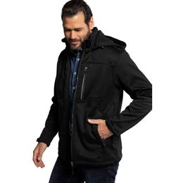 JP1880 Softshelljacke in schwarz | Gr.: 8XL