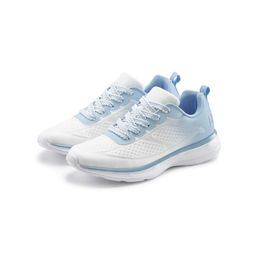 Lascana Sneaker in wei&szlig;/hellblau | Gr.: 38