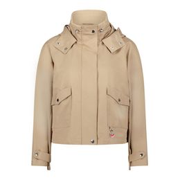 Cartoon Casual-Jacke mit aufgesetzten Taschen in camel | Gr.: 42