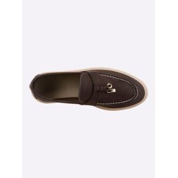 Heine Slipper in braun | Gr.: 39