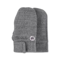 Sterntaler F&auml;ustlinge in silber mel. | Gr.: onesize