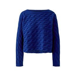 Oui Pullover SIRAH in royal blue | Gr.: 46