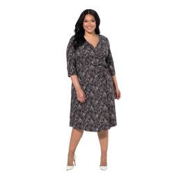 Ulla Popken Kleid in mahagoni | Gr.: 46-48