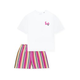 Schiesser Pyjama Nightwear in Wei&szlig; | Gr.: 164
