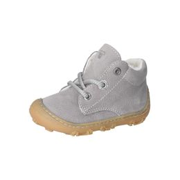 Pepino Lauflern Schn&uuml;rstiefel Warmfutter Barfu&szlig;schuh in grau | Gr.: 23