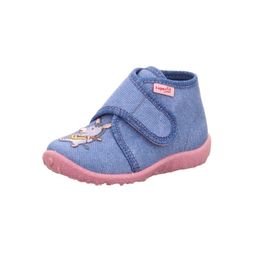 Superfit Geschlossener Hausschuh SPOTTY in Blau | Gr.: 20