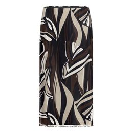 Betty Barclay Midirock mit Gummizug in Taupe/Black | Gr.: 38