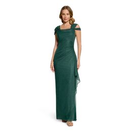 Vera Mont Damen Abendkleid "Damen im Glitzer-Look", gr&uuml;n, Gr. 36, Mesh, Obermaterial: 100% Polyester. Futter: 100% Polyester, Kleider