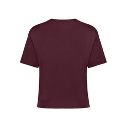 Zero Halbarm-Shirt mit Schnalle in Dark Aubergine | Gr.: 42