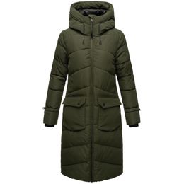 MARIKOO Winter Coat female size XXL Olive