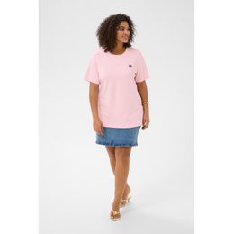 Kaffe curve T-Shirt kurzarm KCannia Loose fit in Ballerina | Gr.: L