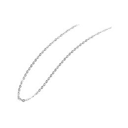 Adeli&aacute;s Unisex Halskette &ndash; Ankerkette aus Edelstahl in silber | Gr.: 45 cm