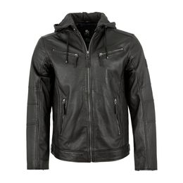 Otto Kern Lederjacke Kapuze Lammnappa in Schwarz | Gr.: 54