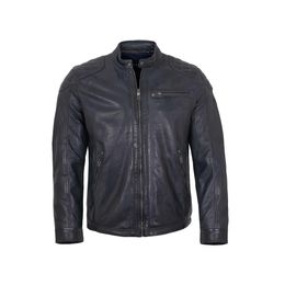 Jilani Lederjacke Lammnappa in Indigo | Gr.: 54
