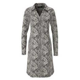 Aniston SELECTED Jerseykleid in schwarz-offwhite | Gr.: 38