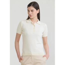Felix Hardy Polo Shirt Kurzarm in Ecru | Gr.: L