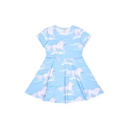 Walkiddy Kleid White Horses-Dress | Gr.: 146