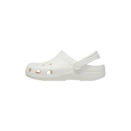 Crocs Classic Glitter-Clogs zum Hineinschl&uuml;pfen Wei&szlig; | Gr.: 36,5