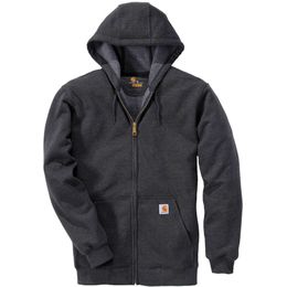 Carhartt Sweatjacke in dunkelgrau in dunkelgrau | Gr.: M