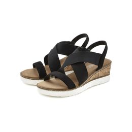 Lascana Sandalette in schwarz | Gr.: 38