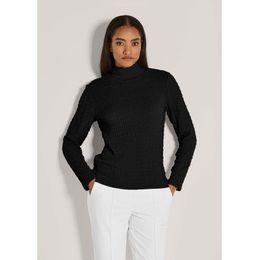 Madeleine Mode MADELEINE Elegantes Oberteil mit Stehkragen in schwarz | Gr.: 38