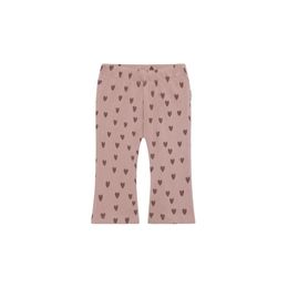 Noppies Leggings Flared All Over Print in Adobe Rose | Gr.: 68