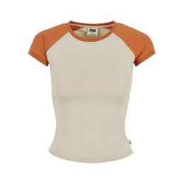 Urban Classics T-Shirt in softseagrass/vintageorange | Gr.: 3XL