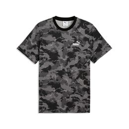 Puma Herren T-Shirt "Camo Bedrucktes T-Shirt Herren", grau, Gr. S, Obermaterial: 100% Baumwolle. Rippe: 29% Polyester, 71% Baumwolle, Shirts