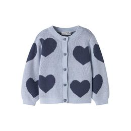 name it Strickjacke in Subdued Blue | Gr.: 110